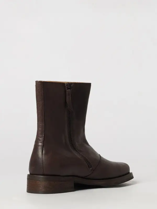 Our Legacy Suede Calfskin Ankle Boots With Vibram Sole
