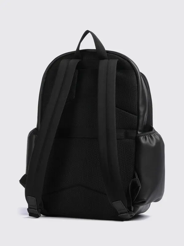 BOSS Jace Backpack In Recycled Synthetic Leather With Adjustable Straps