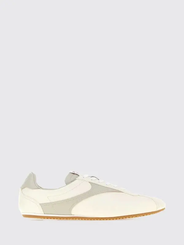 Bottega Veneta Shot Low Top Bicolour Calf Leather Trainers With Round Toe