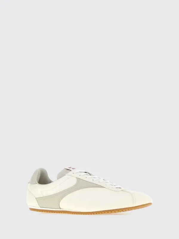 Bottega Veneta Shot Low Top Bicolour Calf Leather Trainers With Round Toe