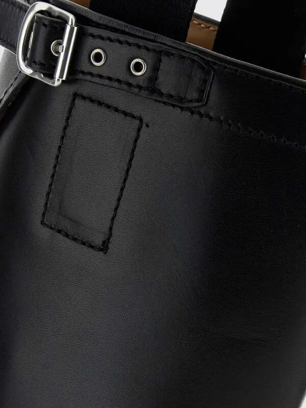 Dries Van Noten Smooth Leather Biker Boots With Double Pull-tabs - Black