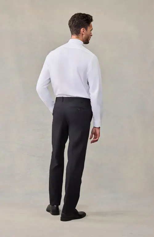THE BLACK TUX Essential Classic Fit Suit Pants - Black