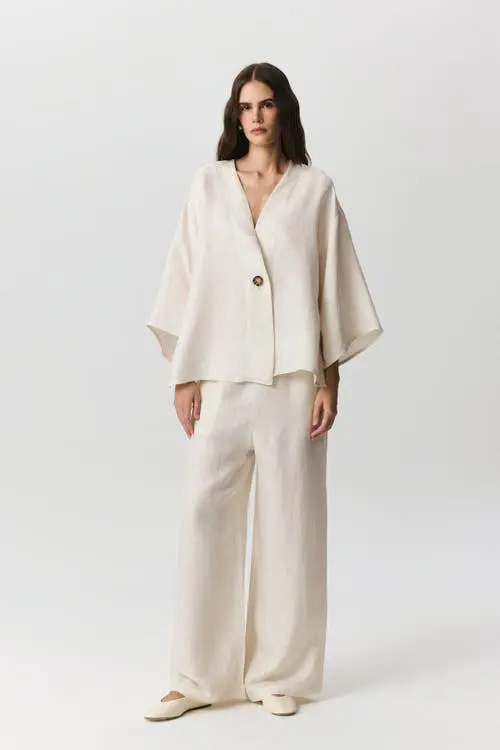 BULDAN'S Seta Jacket - White