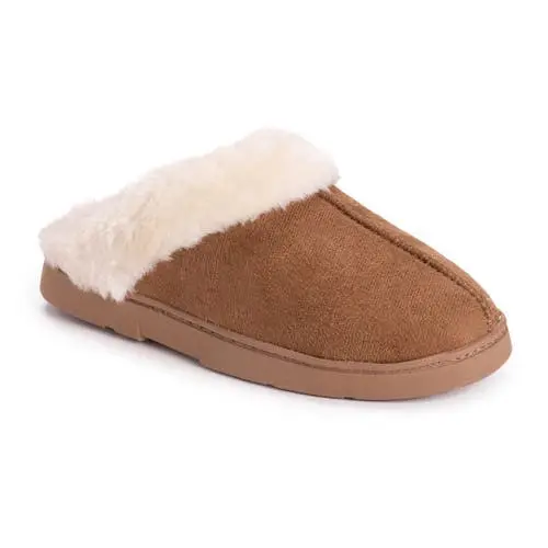 MUK LUKS Polysuede Clog Slippers