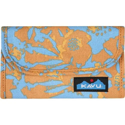 KAVU Big Spender Wallet - Sky Bloom