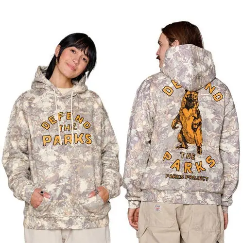 PARKS PROJECT Defend The Parks Bear Hoodie