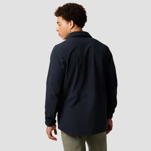 BACKCOUNTRY Destination Softshell Fleece Snap-up Shirt - Black