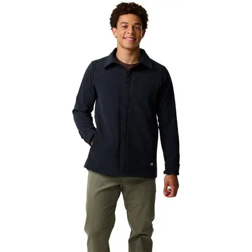BACKCOUNTRY Destination Softshell Fleece Snap-up Shirt - Black