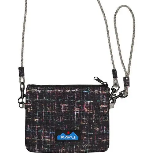 KAVU Renrose Crossbody Wallet - Tweedish