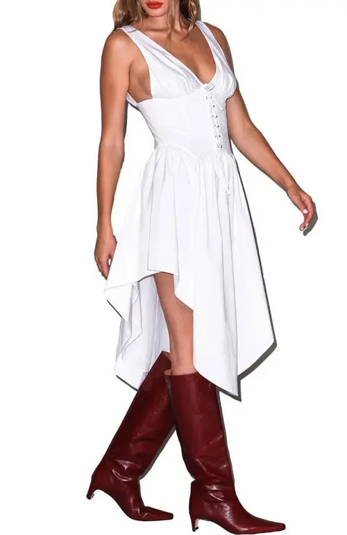 FLEUR DU MAL Romy Lacing Dress