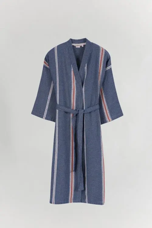 BULDAN'S Arinna Bathrobe - Navy Blue