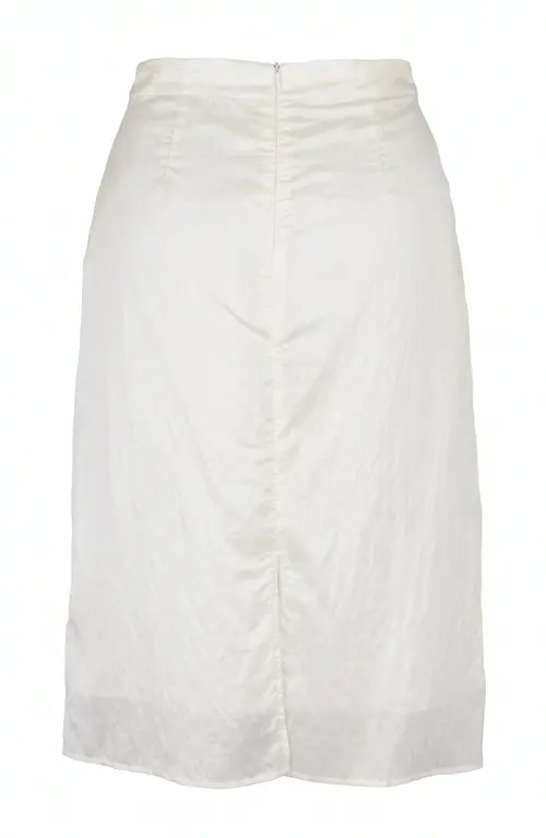 MODENAIRE Sequin Embellished Midi Skirt With Drawstring Waist