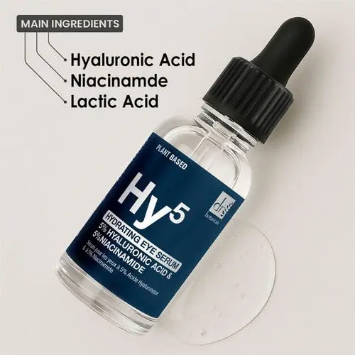 DR BOTANICALS Hydrating Eye Serum With 5% Hyaluronic Acid & 5% Niacinamide