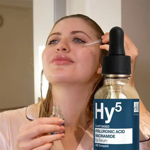DR BOTANICALS Hydrating Eye Serum With 5% Hyaluronic Acid & 5% Niacinamide