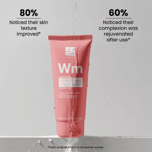 DR BOTANICALS Watermelon 2-in-1 Cleanser & Makeup Remover With Glycolic Acid