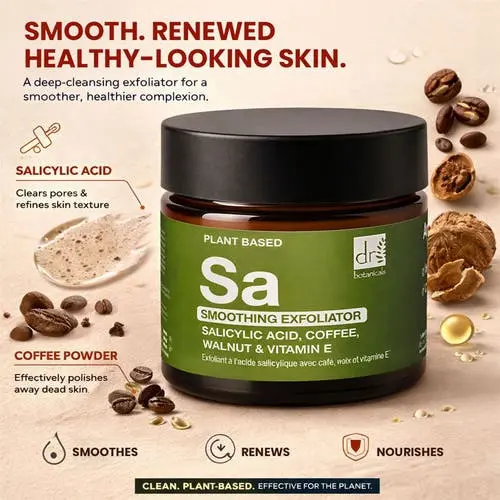 DR BOTANICALS Anti-ageing Salicylic Acid Exfoliator With Coffee