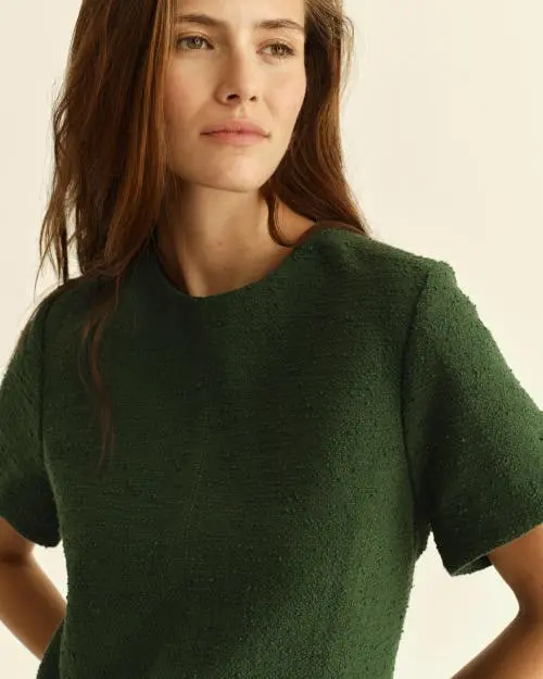 CARTOLINA Madison Bouclé Mini Dress