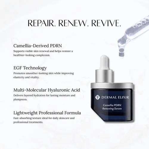 DERMAL ELIXIR Camellia Pdrn Renewing Serum