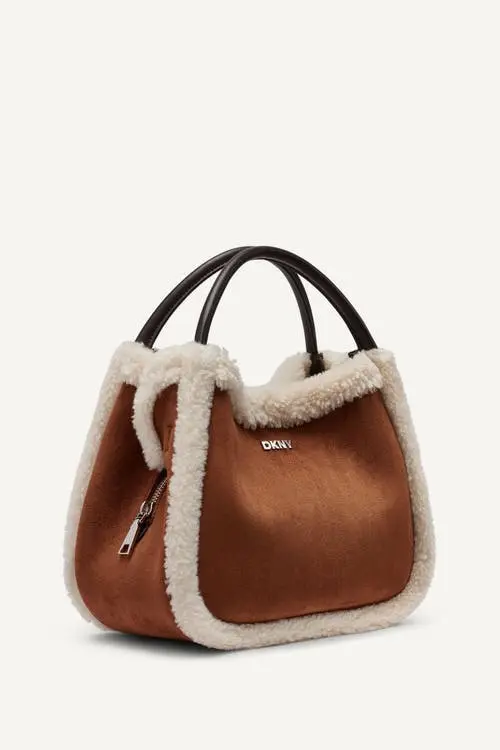 Dkny Capri Medium Shopper - Walnut