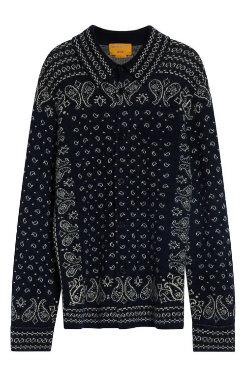 Guest In Residence Wild Rag Cashmere Sweater