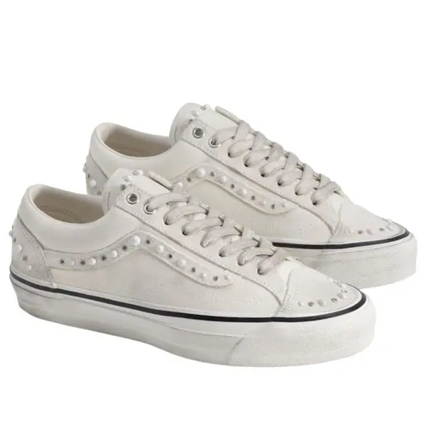 VANS Old Skool 36 Pearlized 'marshmallow - Marshmallow/white