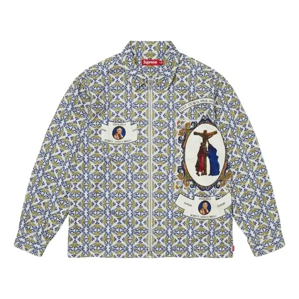 Supreme Fw26 Devotion Flannel Zip Up Shirt