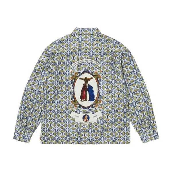 Supreme Fw26 Devotion Flannel Zip Up Shirt