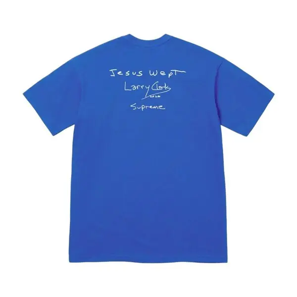 Supreme X Larry Clark Fw26 G*n T-shirt - Royal