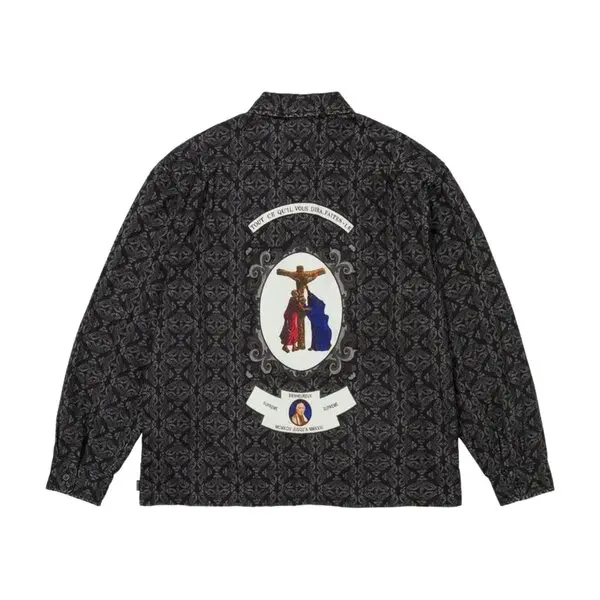 Supreme Fw26 Devotion Flannel Zip Up Shirt