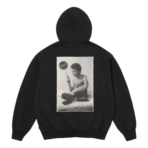 Supreme X Larry Clark Fw26 Zip Up Hooded Sweatshirt