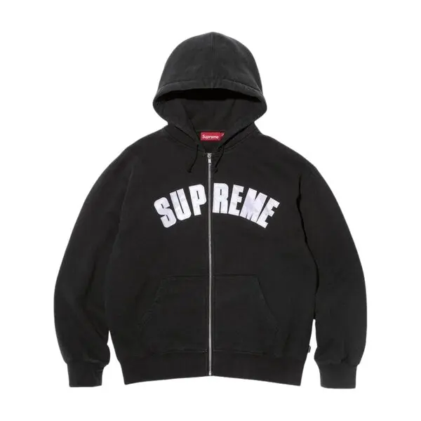 Supreme X Larry Clark Fw26 Zip Up Hooded Sweatshirt