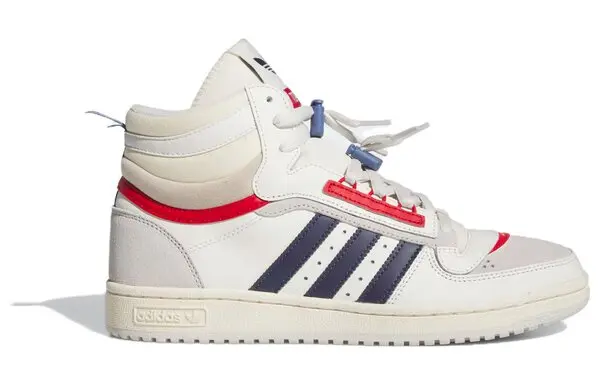 Adidas Top Ten Lp 'white Shadow Navy - Cloud White/shadow Navy/orbit Grey