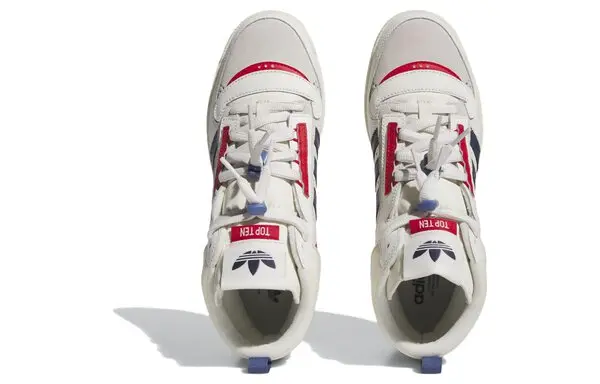 Adidas Top Ten Lp 'white Shadow Navy - Cloud White/shadow Navy/orbit Grey