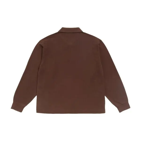 StÜssy Classic Pique Ls Polo - Brown