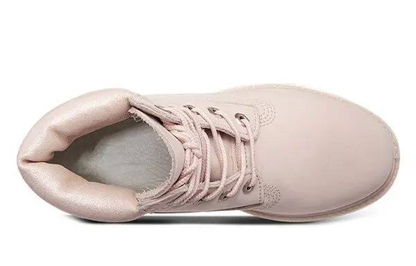 Timberland Premium Waterproof Lace Up Hiking Boots 'pale Pink