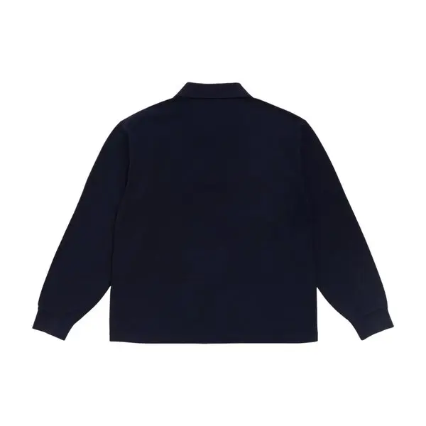 StÜssy Classic Pique Ls Polo - Navy