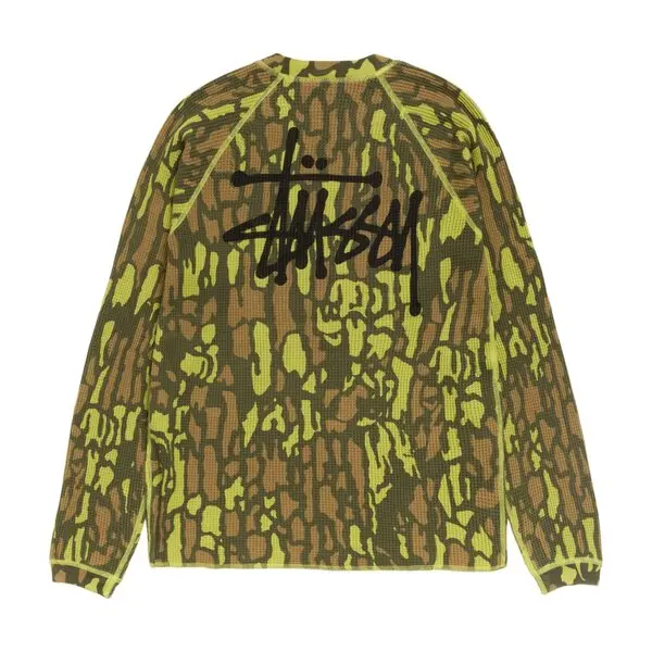 StÜssy Basic Thermal - Tree Bark Camo