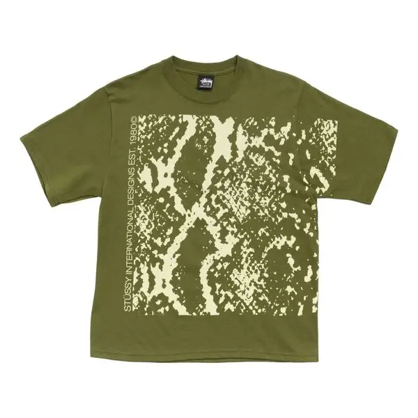 StÜssy Snakeskin T-shirt