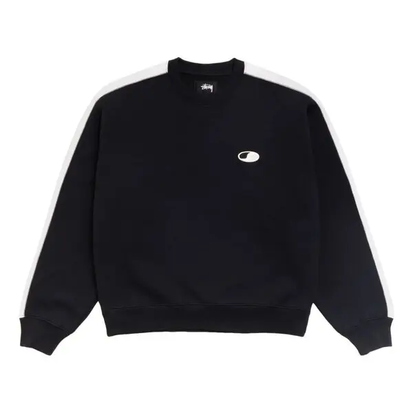StÜssy Paneled Stripe Crew