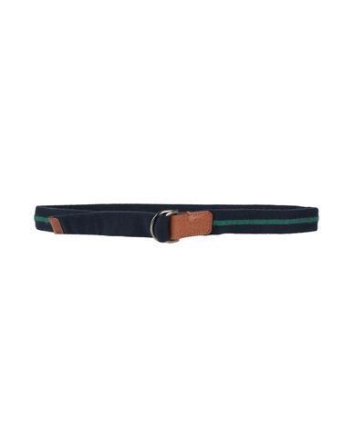 DRUMOHR Belt Size Wool, Leather - Blue