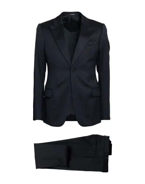 Emporio Armani Suit Size Virgin Wool, Silk