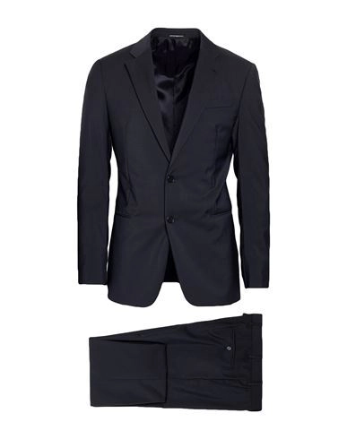 Emporio Armani Suit Size Virgin Wool - Blue