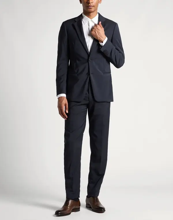 Emporio Armani Suit Size Virgin Wool - Blue
