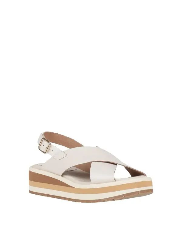 PALOMA BARCELO Rbblakecross Sandals Size Leather - Beige