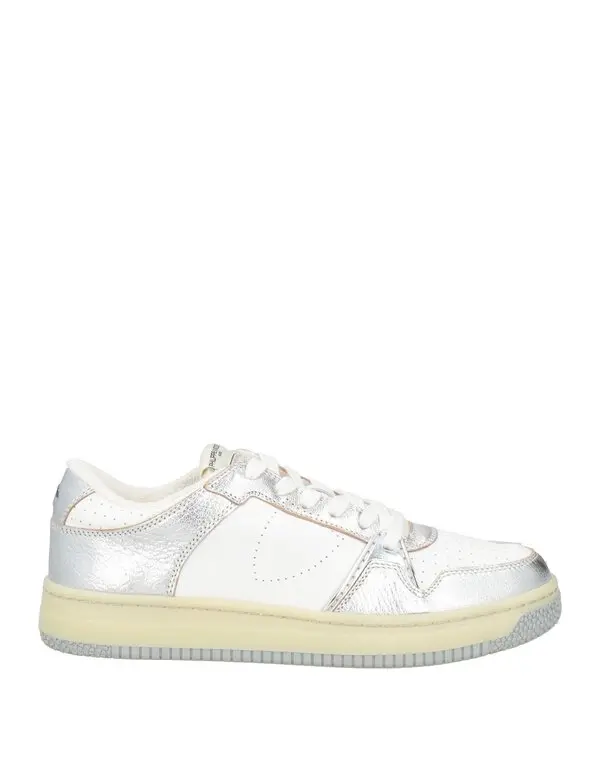 Philippe Model Sneakers Size Leather, Textile Fibers