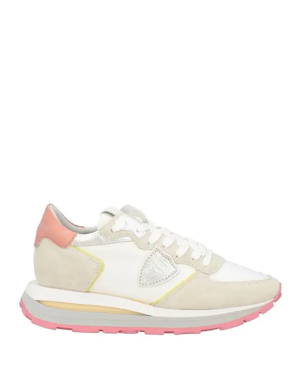 Philippe Model Sneakers Size Leather, Textile Fibers