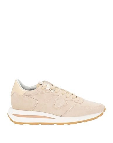 Philippe Model Sneakers Size Leather, Textile Fibers - Beige