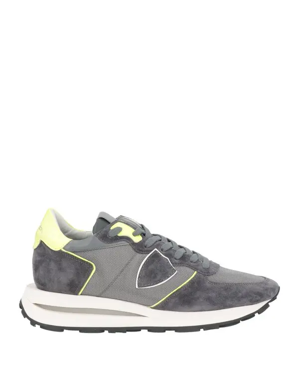 Philippe Model Sneakers Size Leather, Textile Fibers