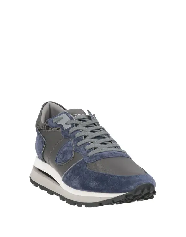 Philippe Model Sneakers Midnight Size Leather, Textile Fibers