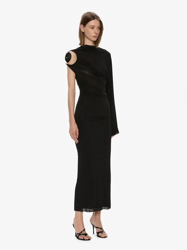 Christopher Esber Aurelia Sculpted Spiral Drape Gown